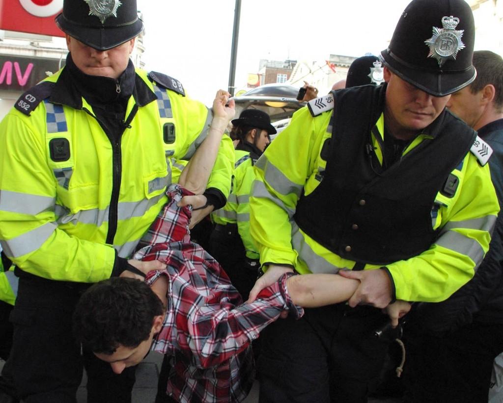 Autistic man arrested
